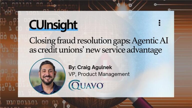 Closing Fraud Resolution Gaps: Agentic AI as Credit Unions' New Service ...